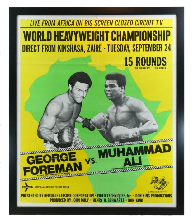 Ali vs Foreman -- The Legendary "Rumble In The Jungle"