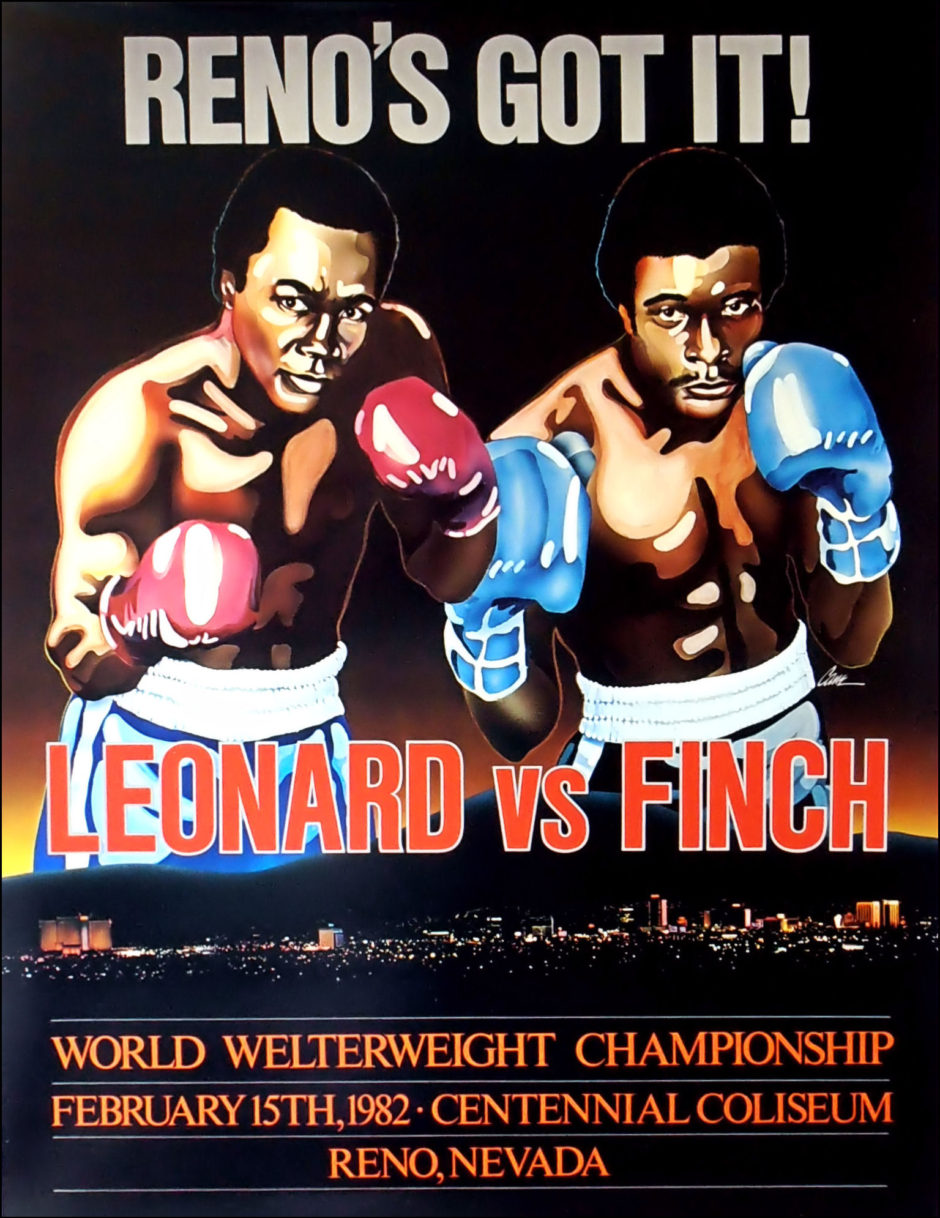 Leonard vs Finch - Sugar Ray Fells Finch - SandJack TV