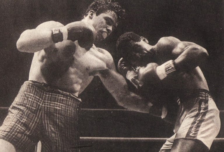 June 27, 1987: Hilton vs Drayton. A Father Guides His Son To The Title